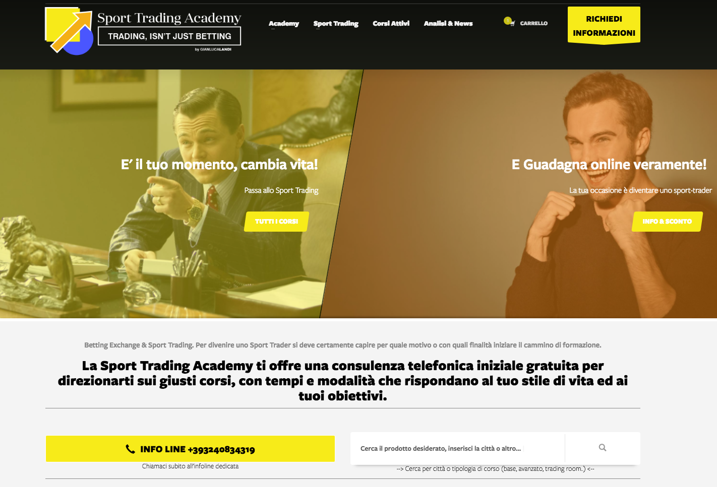 Sport Trader una vera professione - Sport Trading Academy